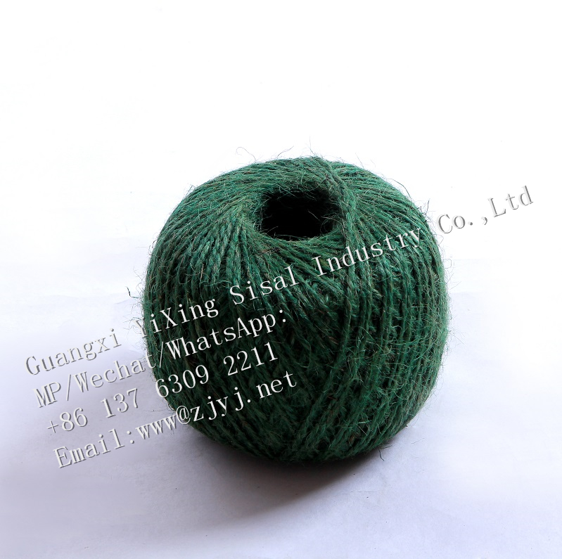 Colored Jute Twine - Zhanjiang Yijun Sisal Products Factory