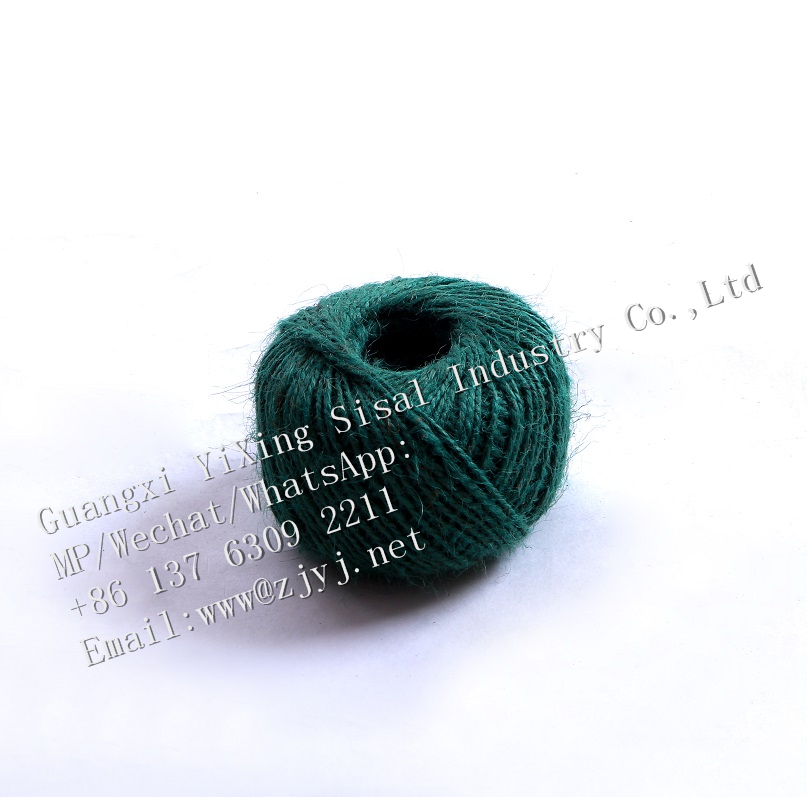Colored Jute Twine - Zhanjiang Yijun Sisal Products Factory