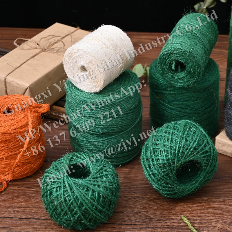 Dyed Jute Twine - Zhanjiang Yijun Sisal Products Factory